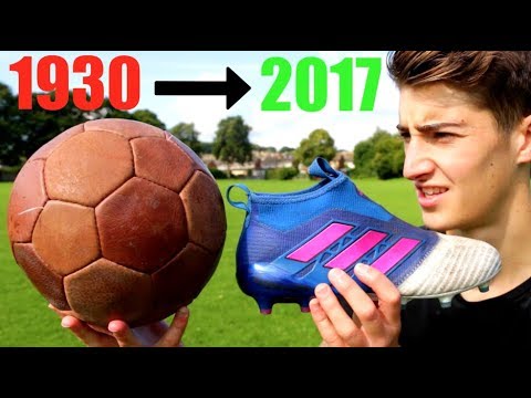 The Evolution of FOOTBALL & Football Boots... (You ll Be SHOCKED by ...