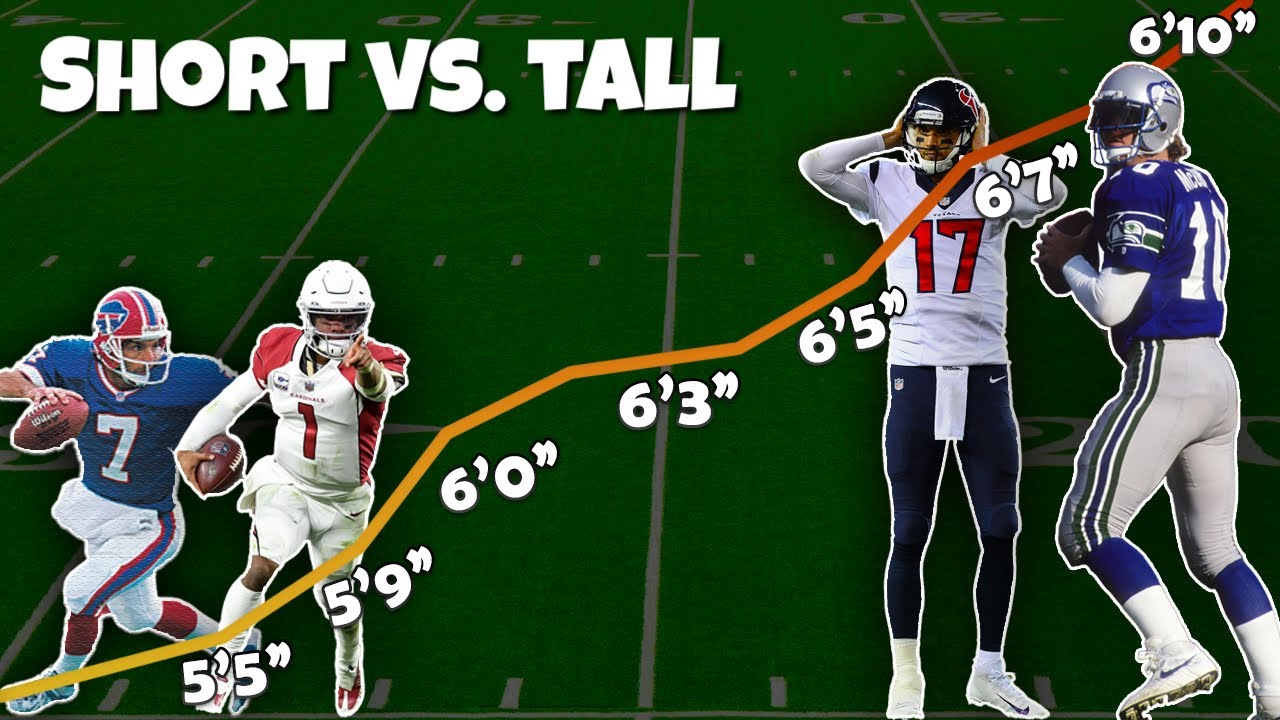 Height Advantage? Comparing The NFL's Shortest And Tallest Quarterbacks