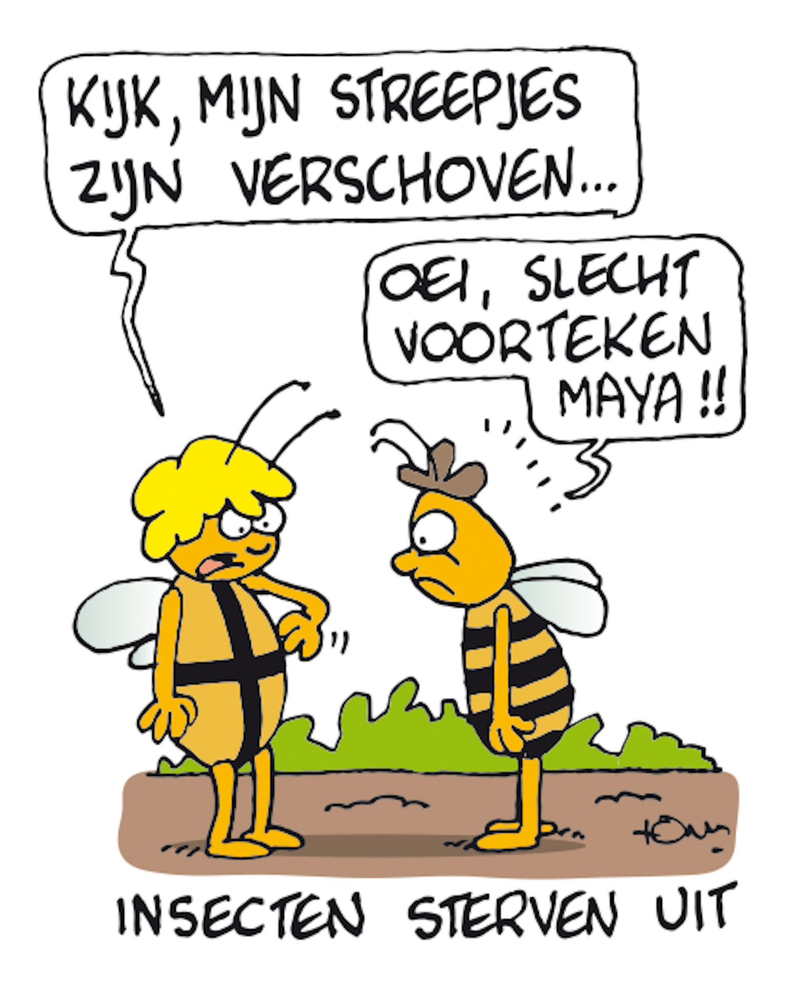 Mens met uitsterven bedreigd