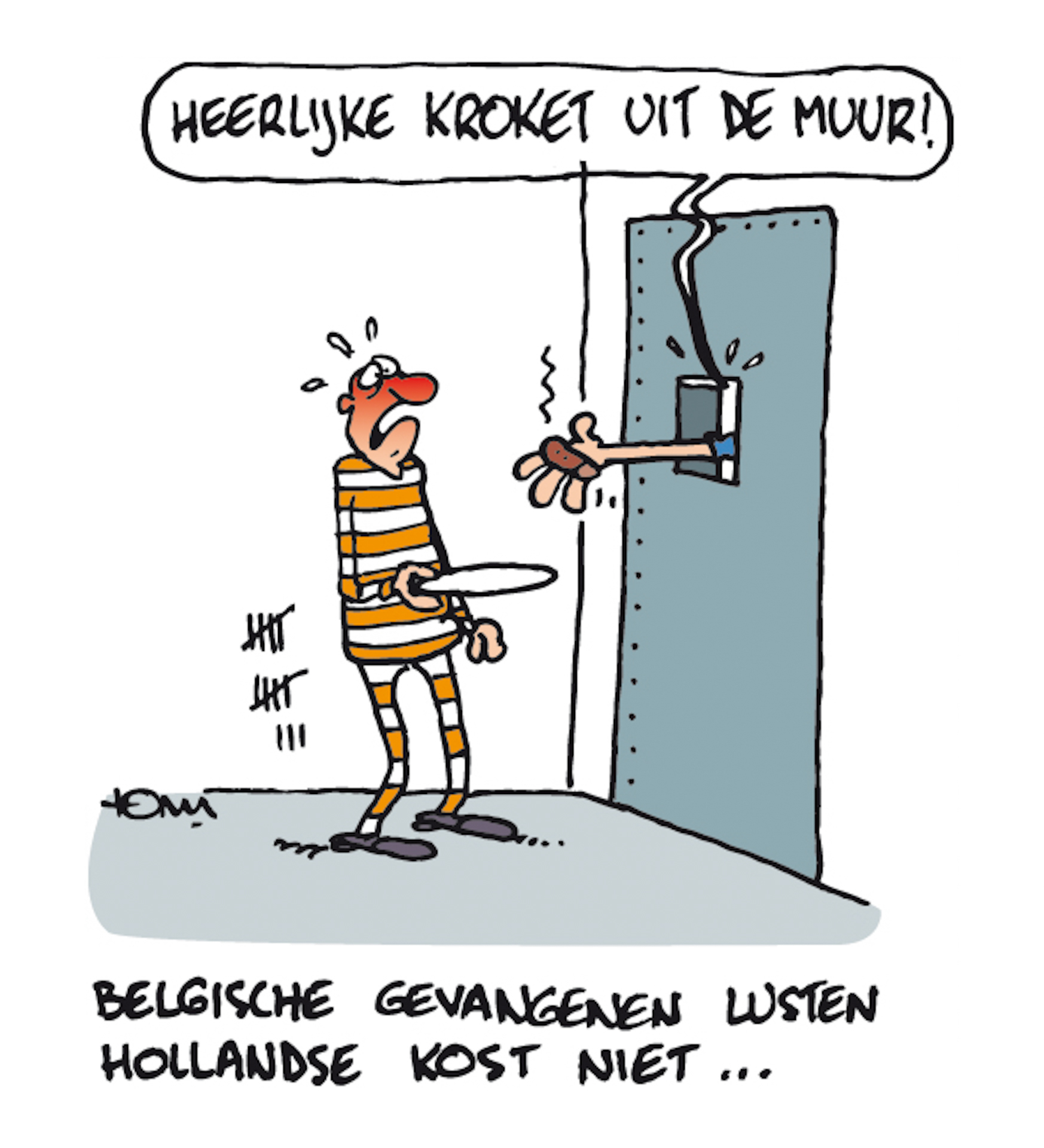 Belgen willen uit Nederlandse gevangenis ontsnappen