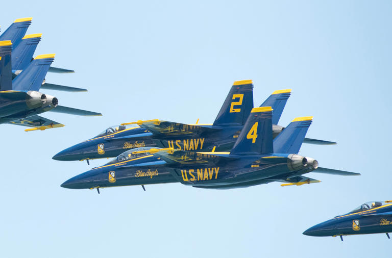 Blue Angels set to buzz Pensacola Beach as they return for 2025 airshow ...