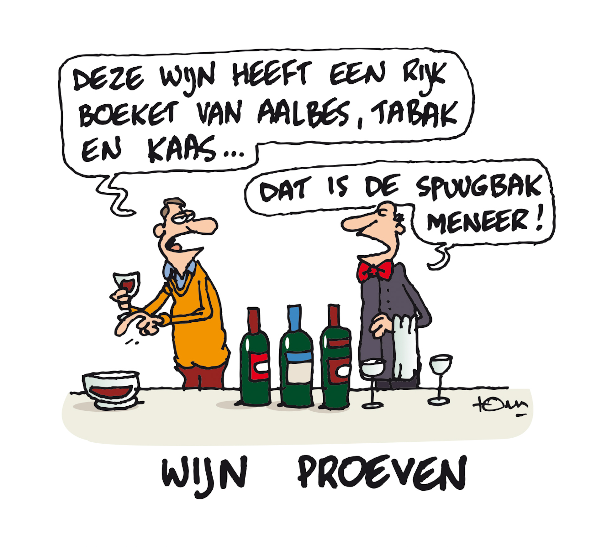 Wijn proeven? Santé