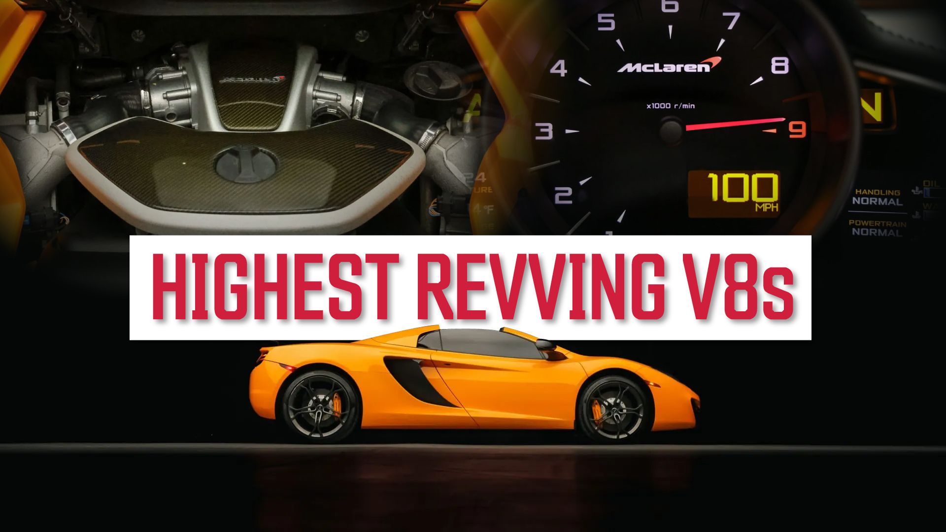 The Highest Revving V8 Engines Ever Produced