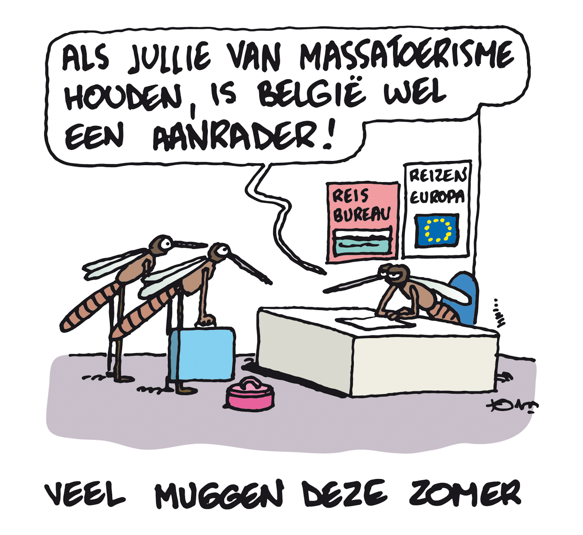 Recordzomer voor muggen verwacht