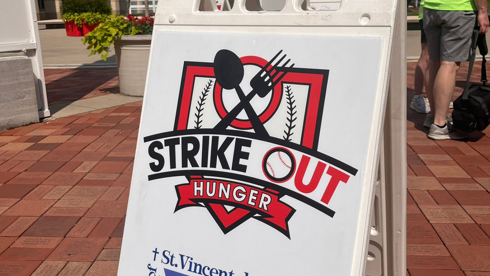 WLWT, Reds, St. Vincent de Paul team up to strike out hunger across ...
