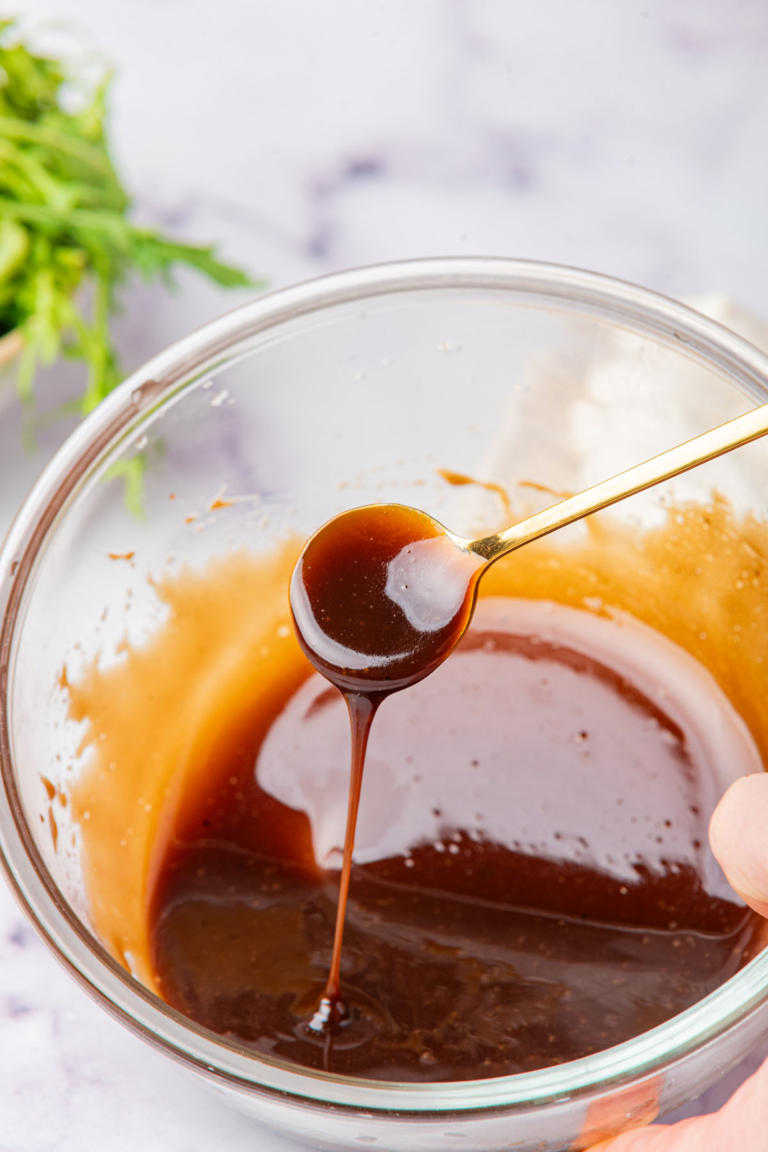 Chopped rainbow salad with balsamic dressing
