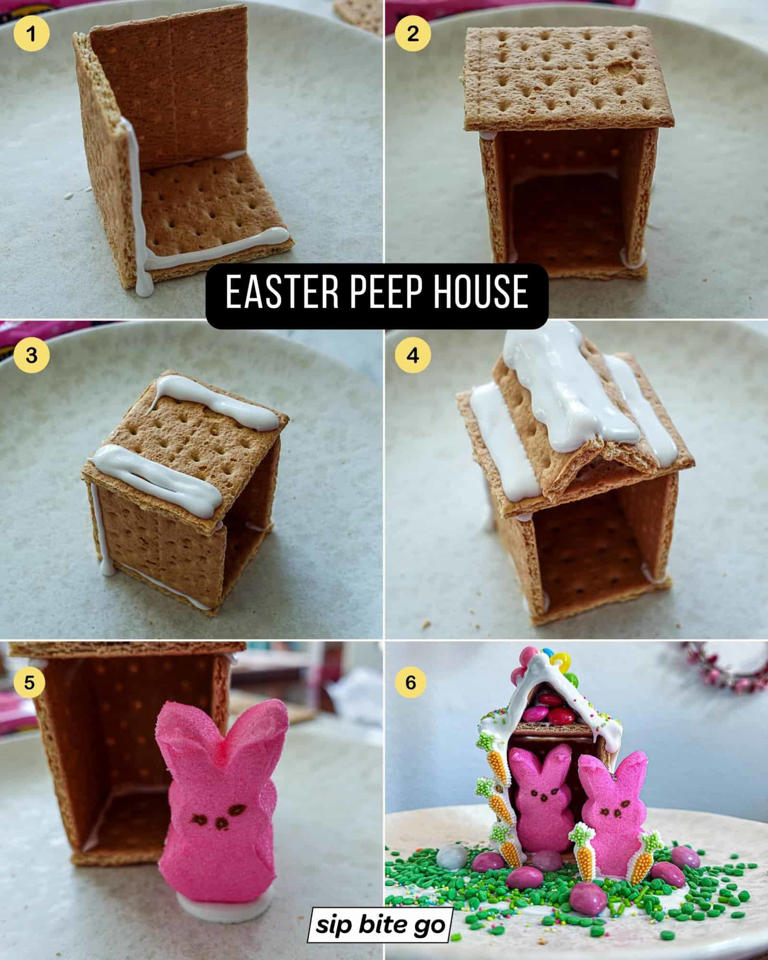 How To Make A Peep House - Easter Craft