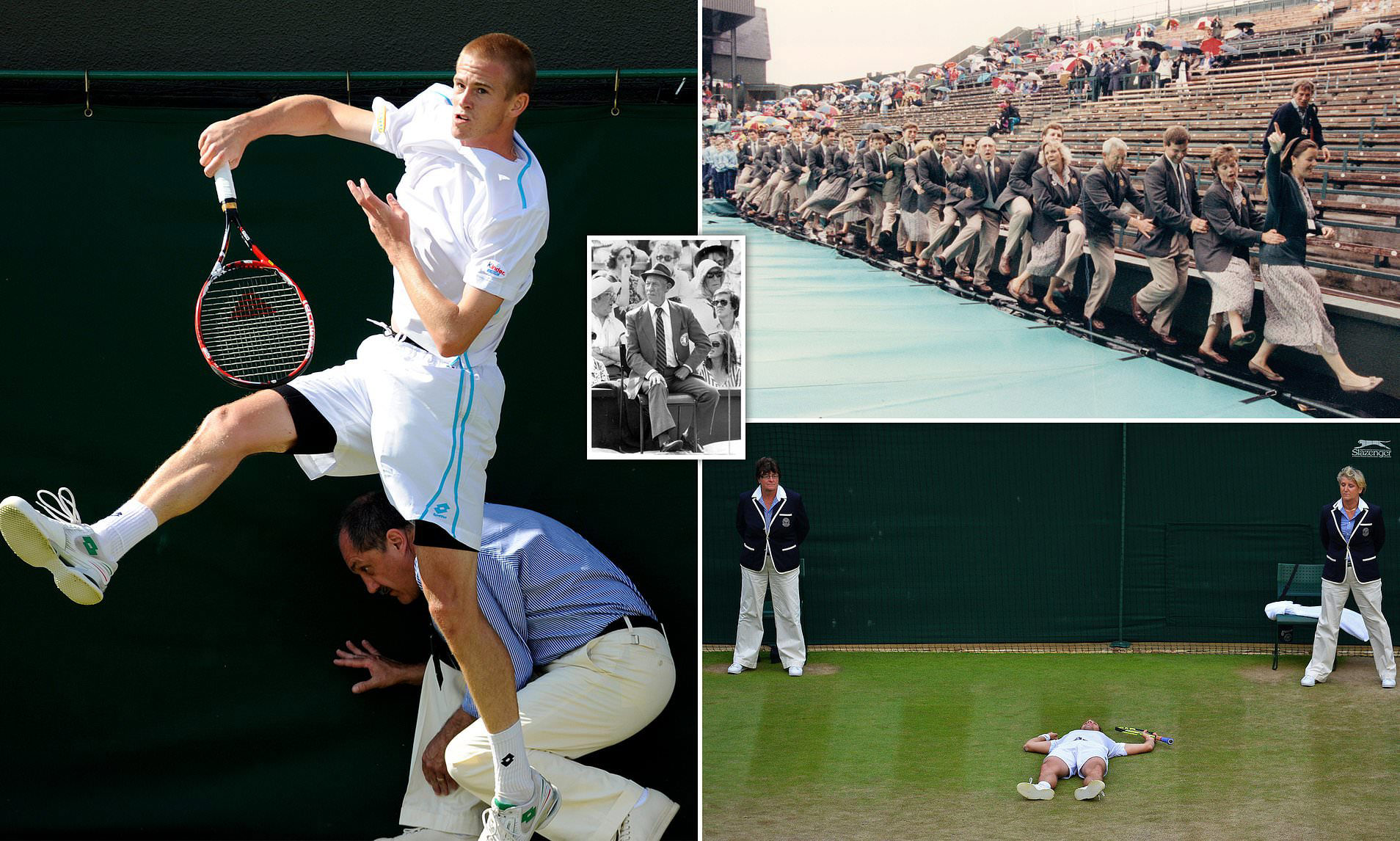 Wimbledon line judges fear being usurped by artificial intelligence Wimbledon line judges fear being usurped by artificial intelligence