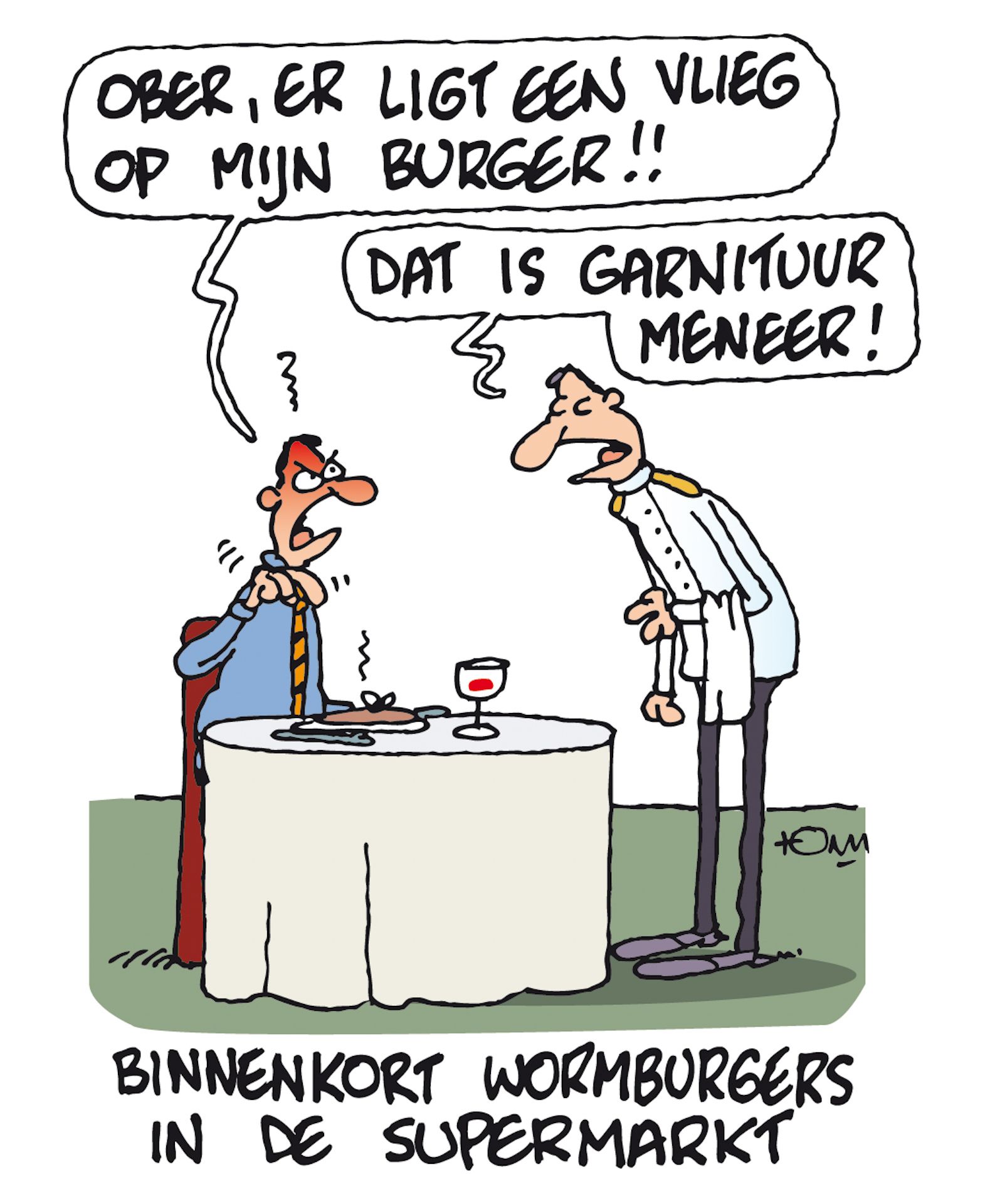 Breekt deze cartoon mij zuur op?