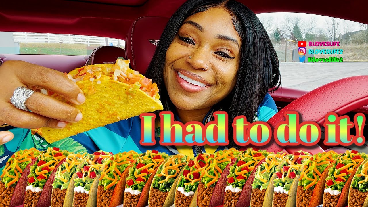 Had to do it: Taco Bell mukbang chaos