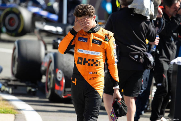 Oud-coureur legt schuld van verloren race ook bij Norris: 'Nog niet ... Oud-coureur legt schuld van verloren race ook bij Norris: 'Nog niet ...