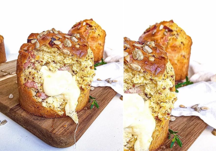 La Recette Des Muffins Bacon C艙ur Coulant Mozzarella Facile Et Rapide