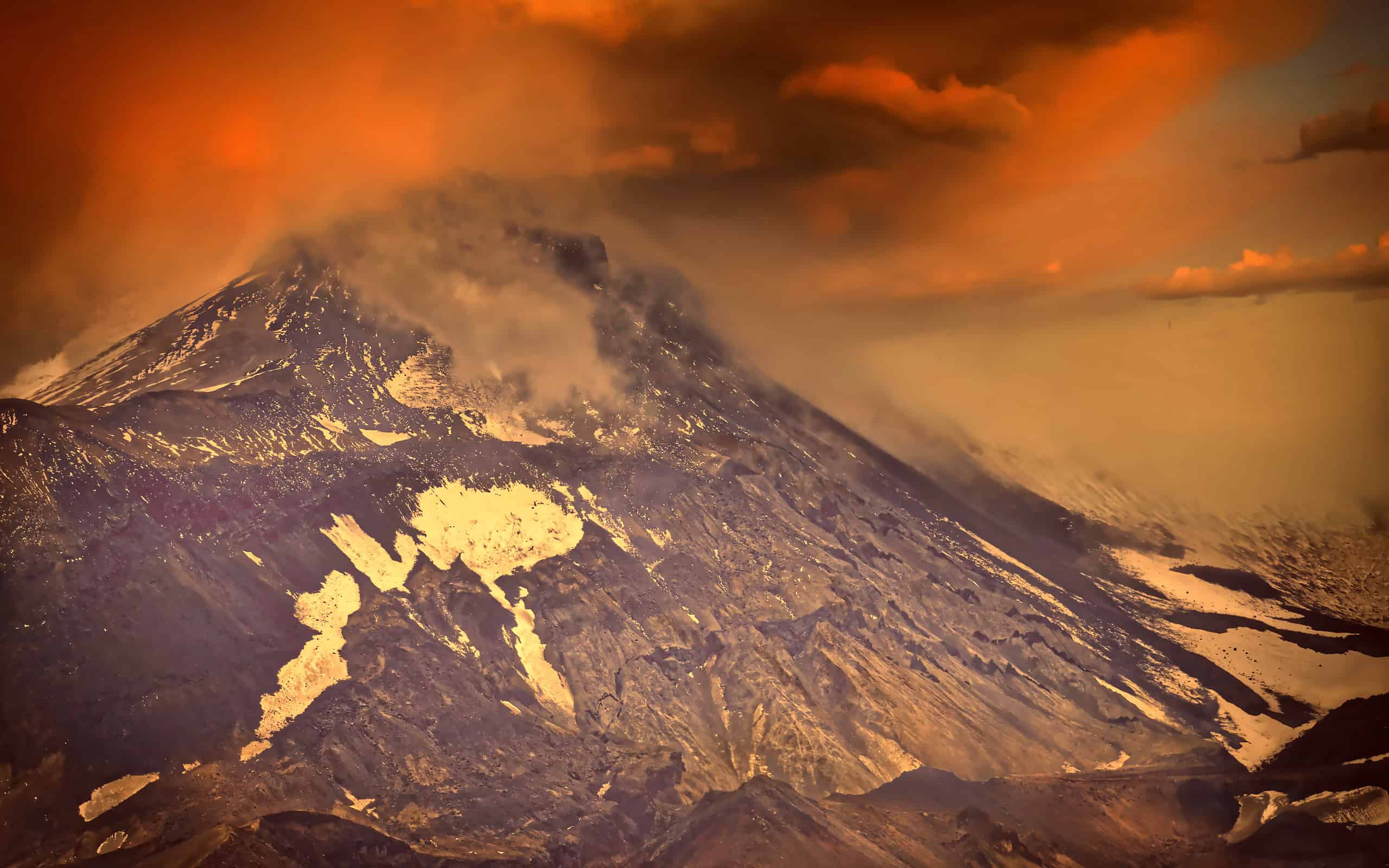 Where is the Massive Volcano Emitting Ash All Over America?