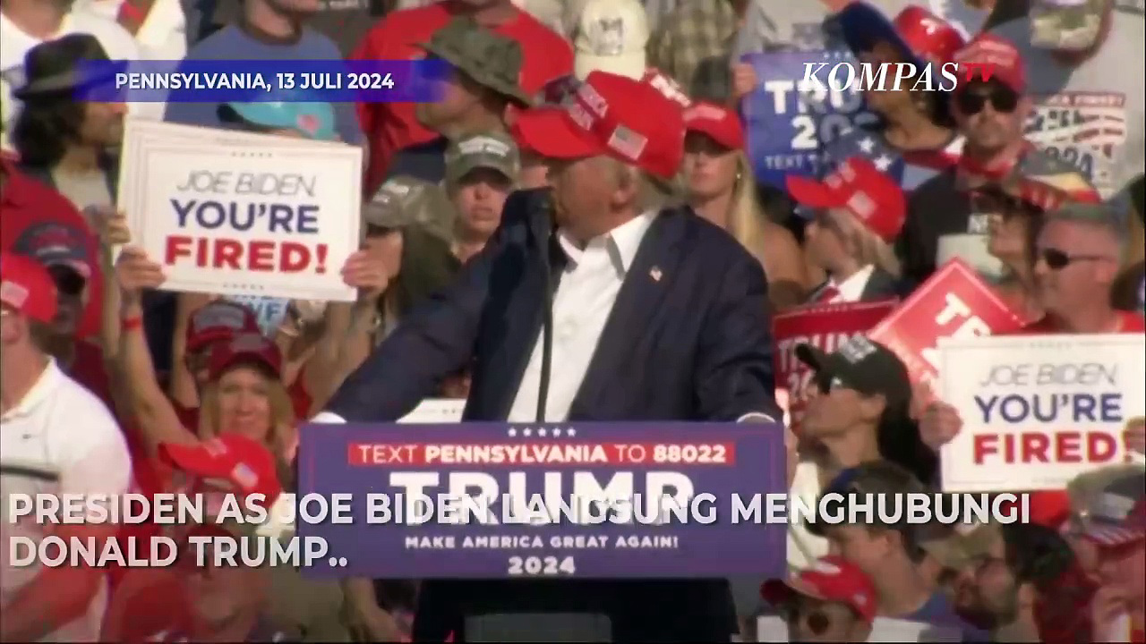 Joe Biden Telepon Donald Trump Usai Insiden Penembakan saat Kampanye ... Joe Biden Telepon Donald Trump Usai Insiden Penembakan saat Kampanye ...