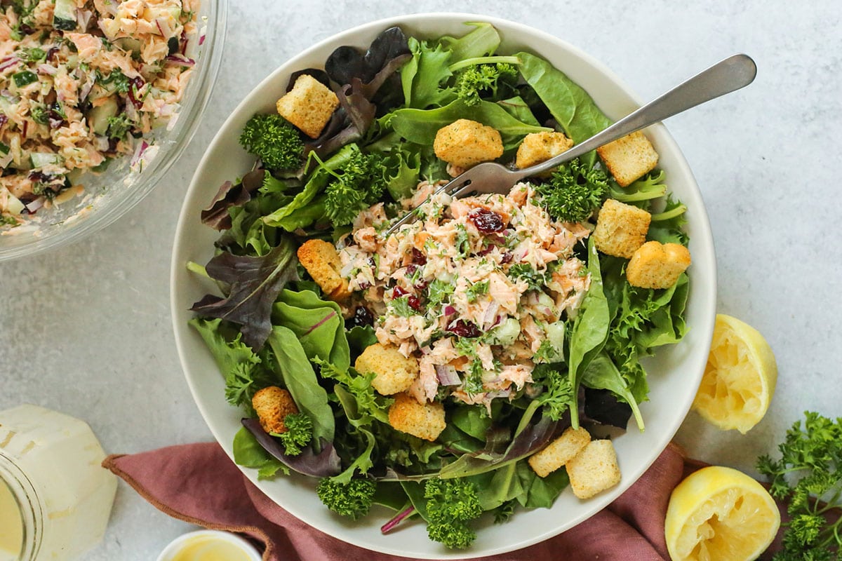 18 delicious lunch salads full of fresh and colorful ingredients