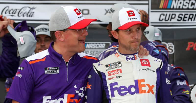 Denny Hamlin crew chief Chris Gabehart details his climb from racer to ... Denny Hamlin crew chief Chris Gabehart details his climb from racer to ...