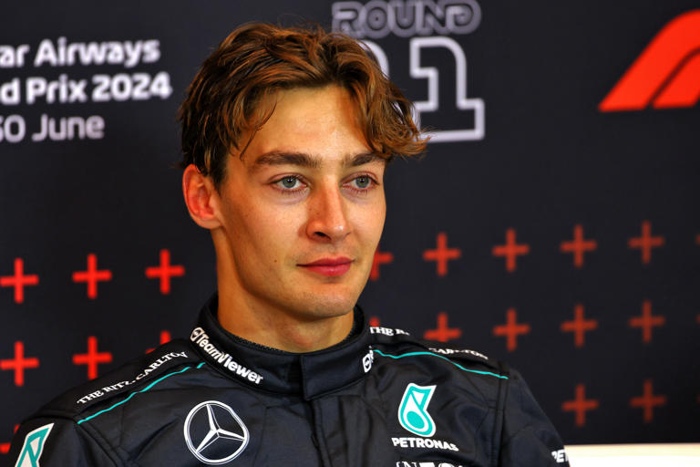 Como Russell evitou o acidente entre Norris e Verstappen Como Russell evitou o acidente entre Norris e Verstappen