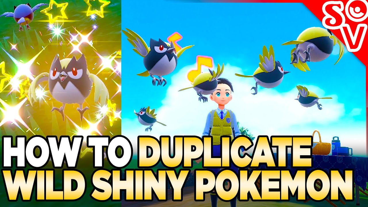 How to Duplicate Wild Shiny Pokemon in Pokemon Scarlet and Violet ...