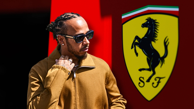 F1 champion Lewis Hamilton's CRASH revealed as Ferrari debut hit by ...