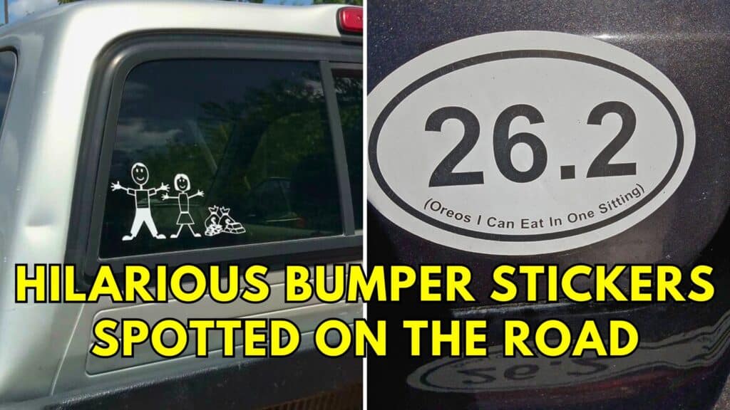 25 Creative and Questionable Bumper Stickers People Have Seen on Cars