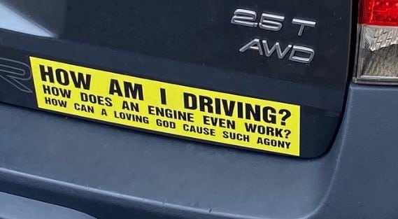 25 Creative and Questionable Bumper Stickers People Have Seen on Cars