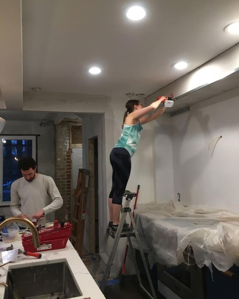 This 100-Year-Old House Got a New Kitchen with an Open Concept ...
