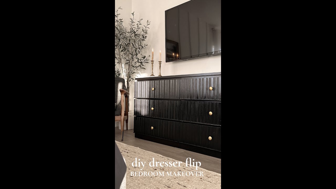 Ikea dresser hack before and after for cost-conscious decor