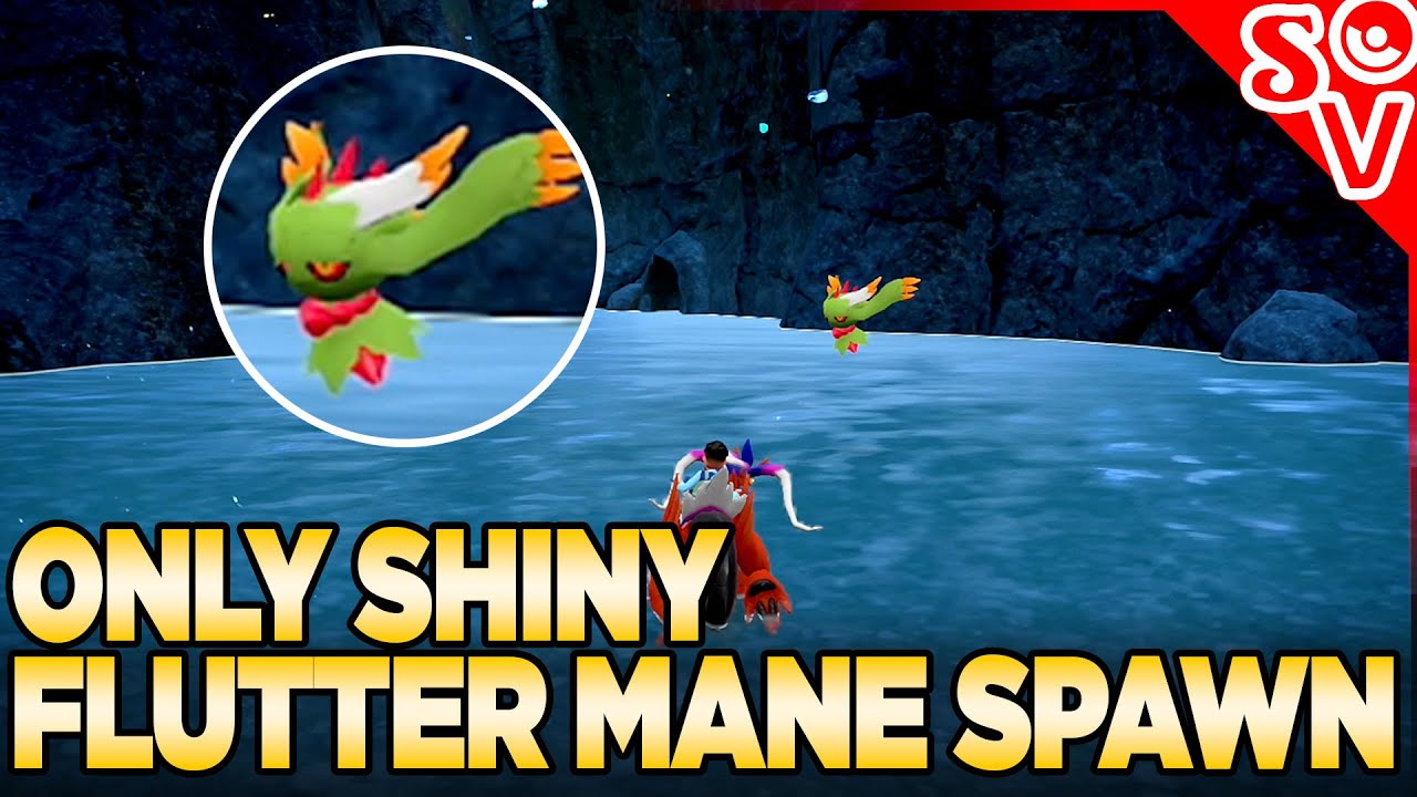 ONLY Shiny Flutter Mane Spawn in Pokemon Scarlet