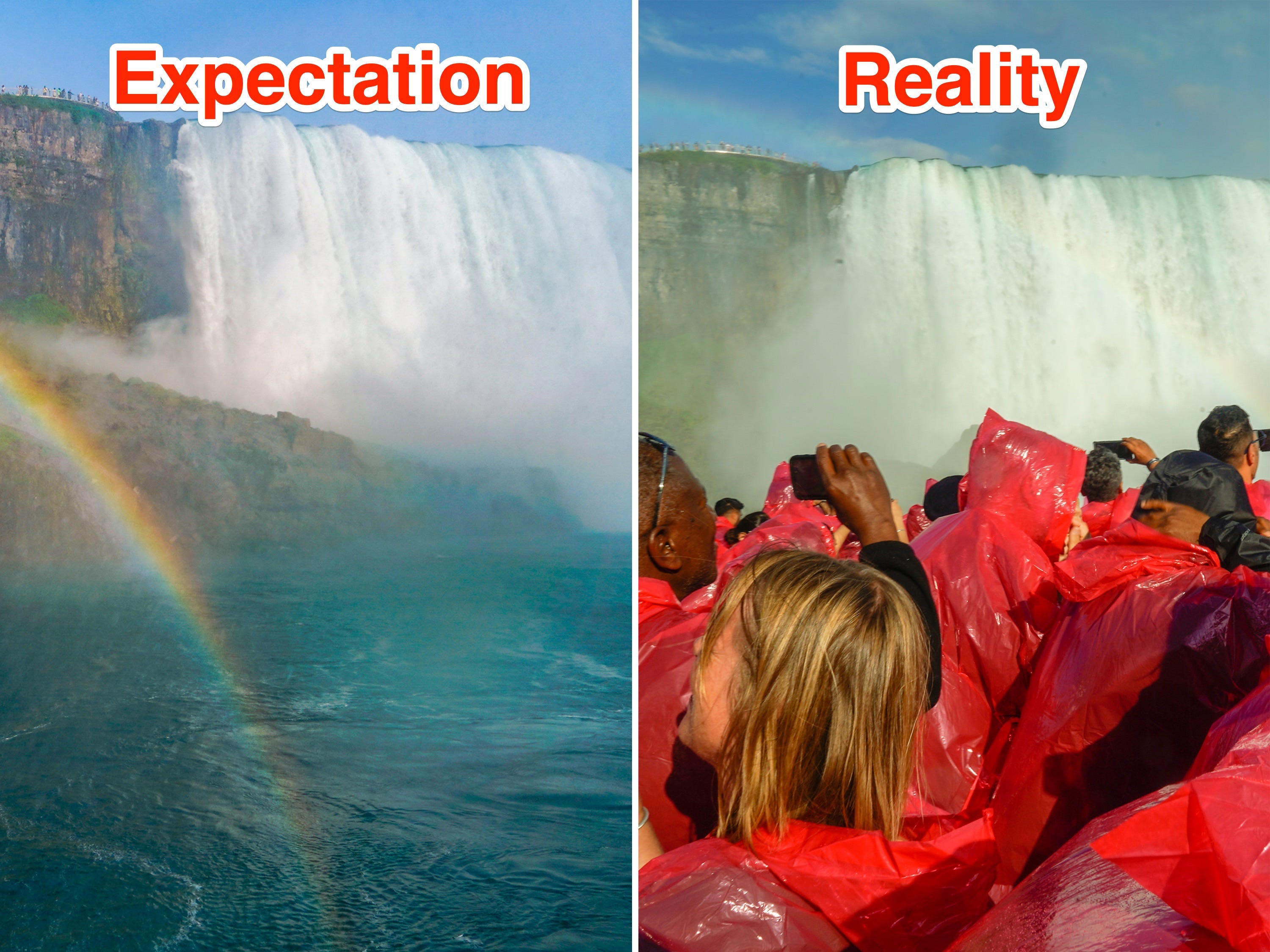 Disappointing photos show what it's really like to visit Niagara Falls ... Disappointing photos show what it's really like to visit Niagara Falls ...