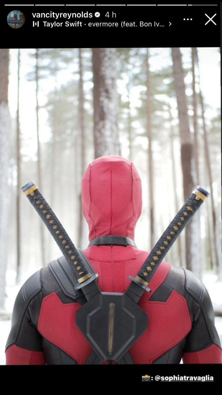 ¿estará En Deapool 3 Nuevo Guiño De Ryan Reynolds Hacia Taylor Swift