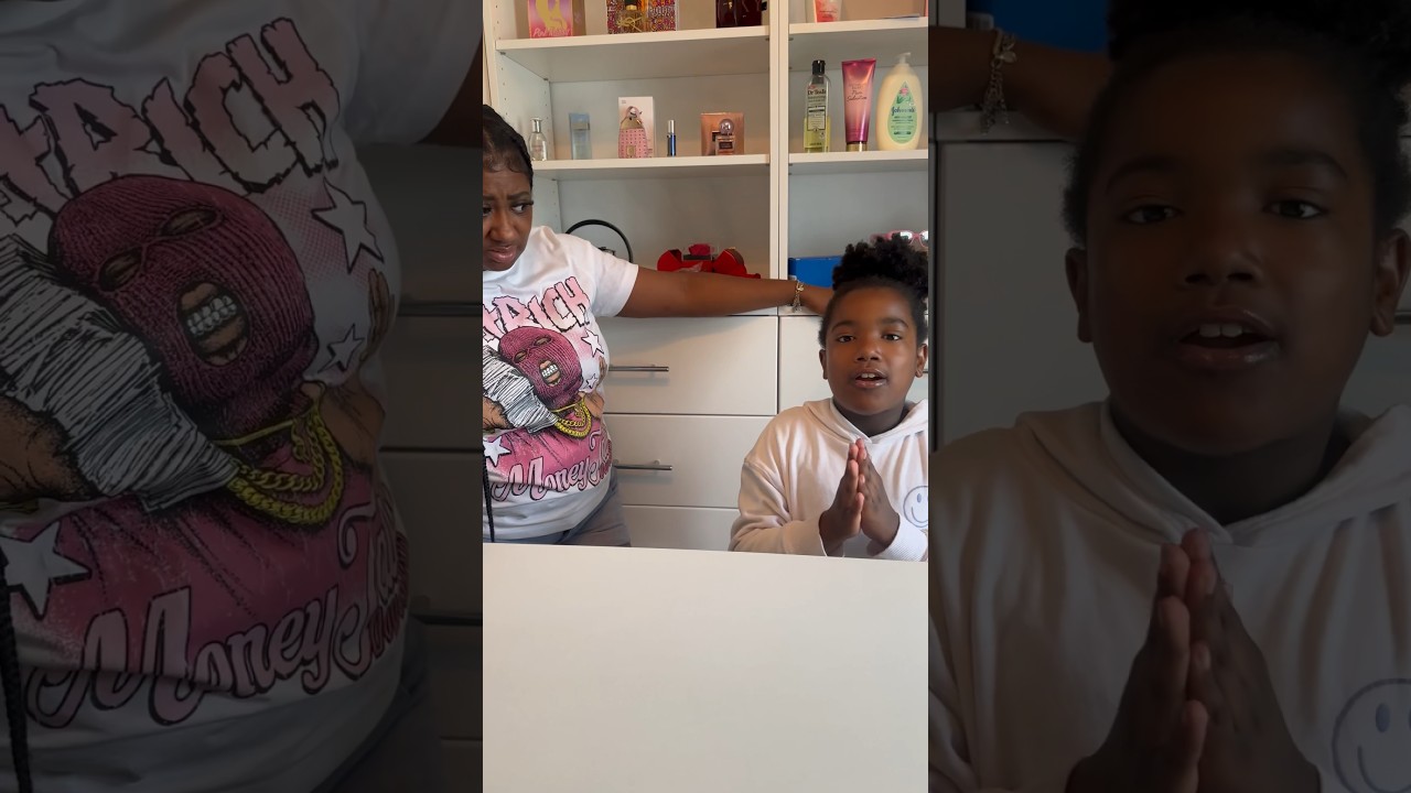 Imaginary Friend Prank on Mom – Hilarious Reaction!