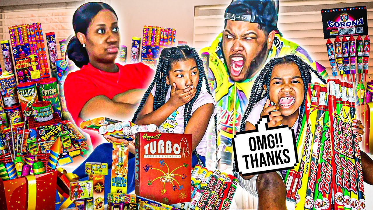 Little Sister Lites Fireworks Dad Teaches Her a Lesson Big E Family