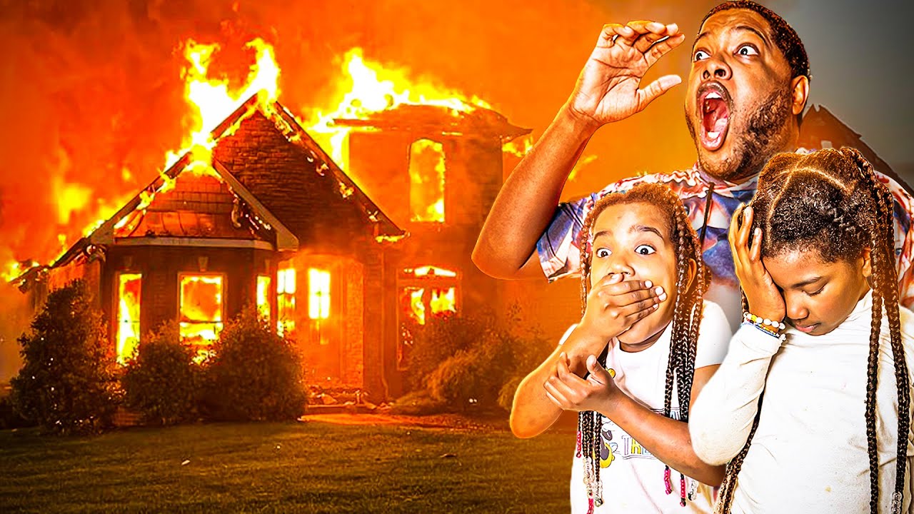 Siblings burn down the house and instantly regret it