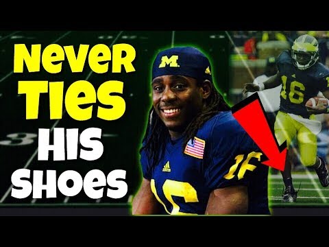 Untied Shoelaces? The Secret Behind Denard Robinson’s Speed