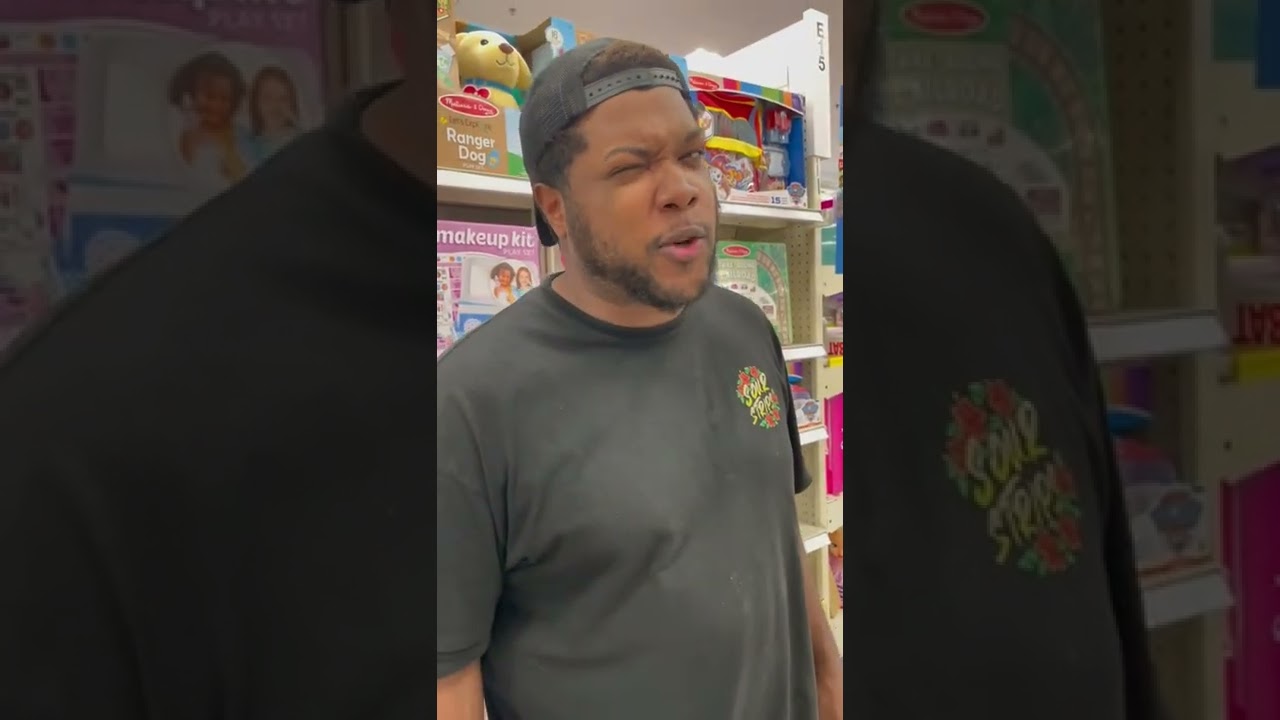 Kids plead for toys during chaotic Target trip