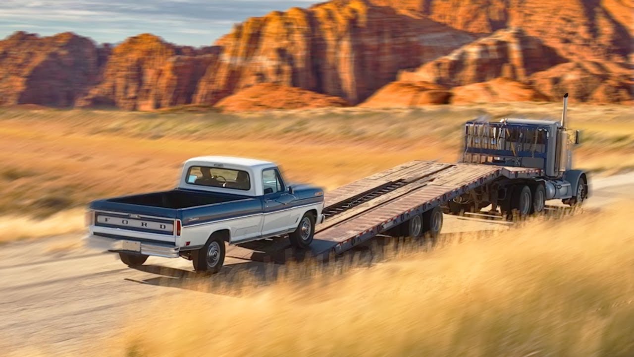Why driving a truck onto a moving trailer is extremely risky
