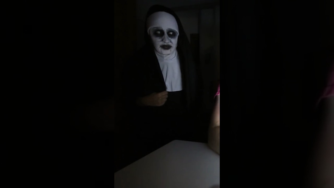 Mom dresses up as the nun to prank my brother