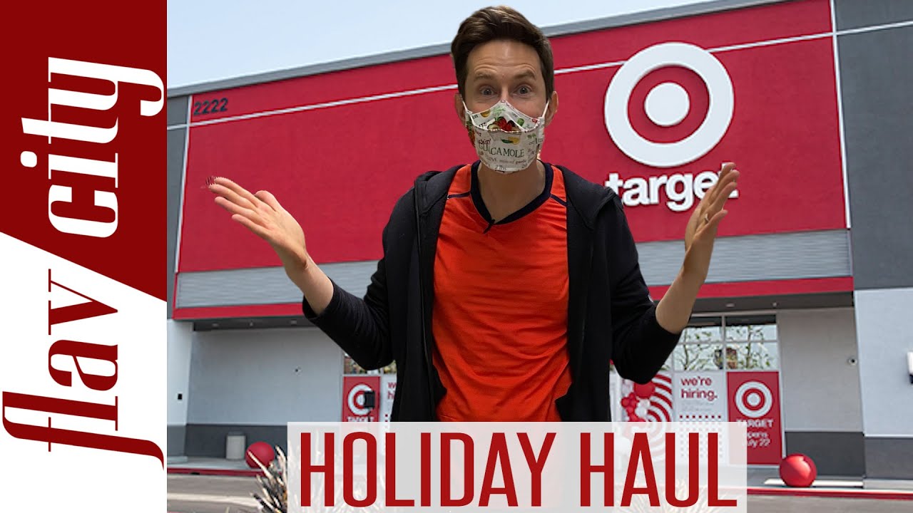 Must-Have Target Holiday Grocery Haul Right Now