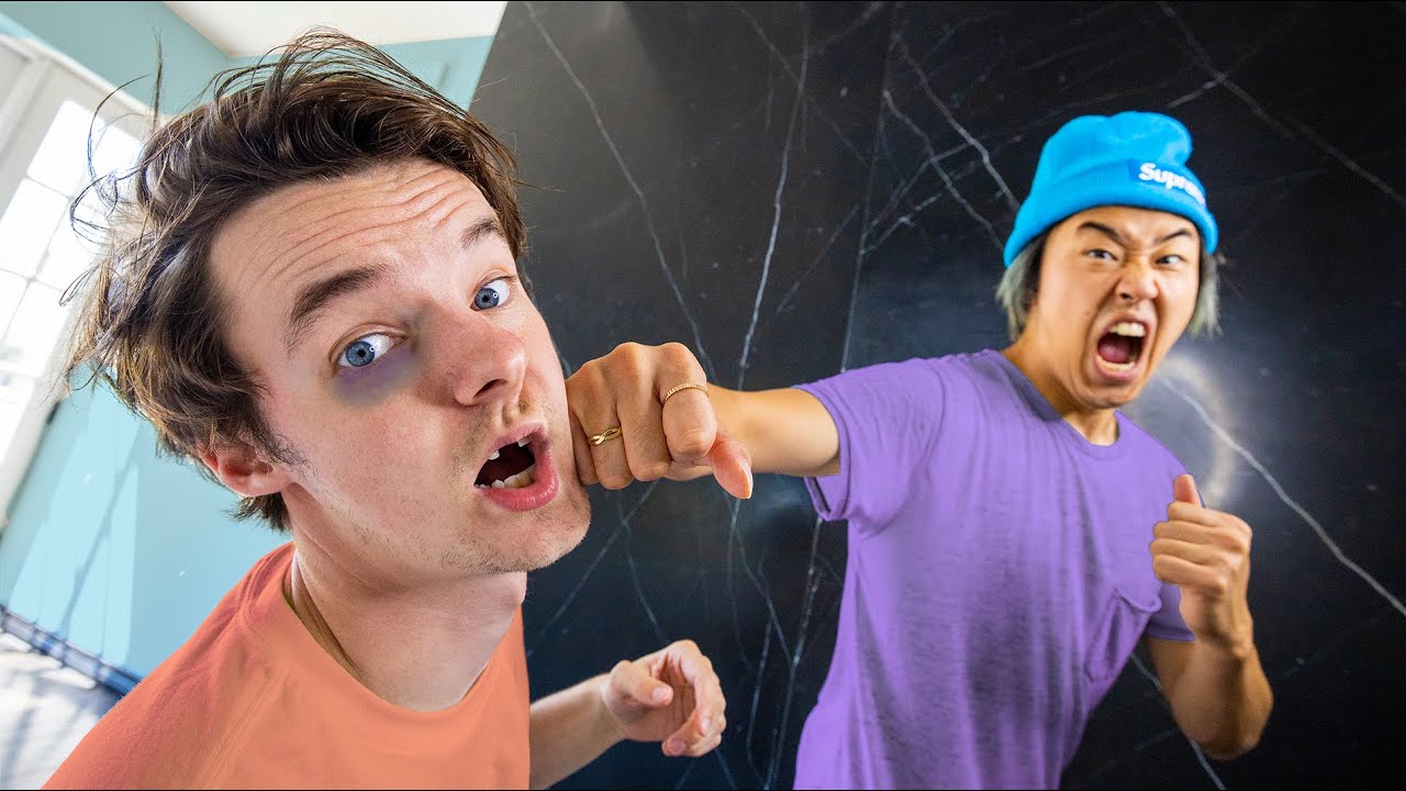 My best friend beat me up!