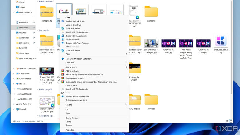 Miss the old context menu on Windows 11? Here's how to change it back