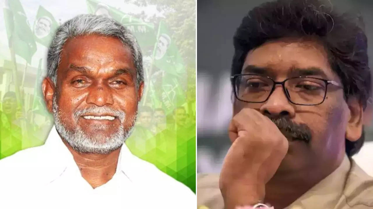 Champai Soren Resigns, Hemant Soren Likely To Return As Jharkhand CM Champai Soren Resigns, Hemant Soren Likely To Return As Jharkhand CM