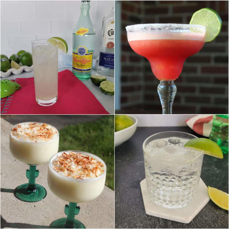 Easy Tequila Drinks and Cocktail Recipes (Mixed drinks with Tequila)