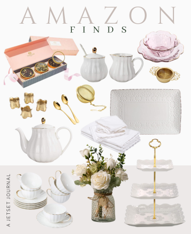 Enjoy Tea Time Afternoon at Home with these Amazon Finds