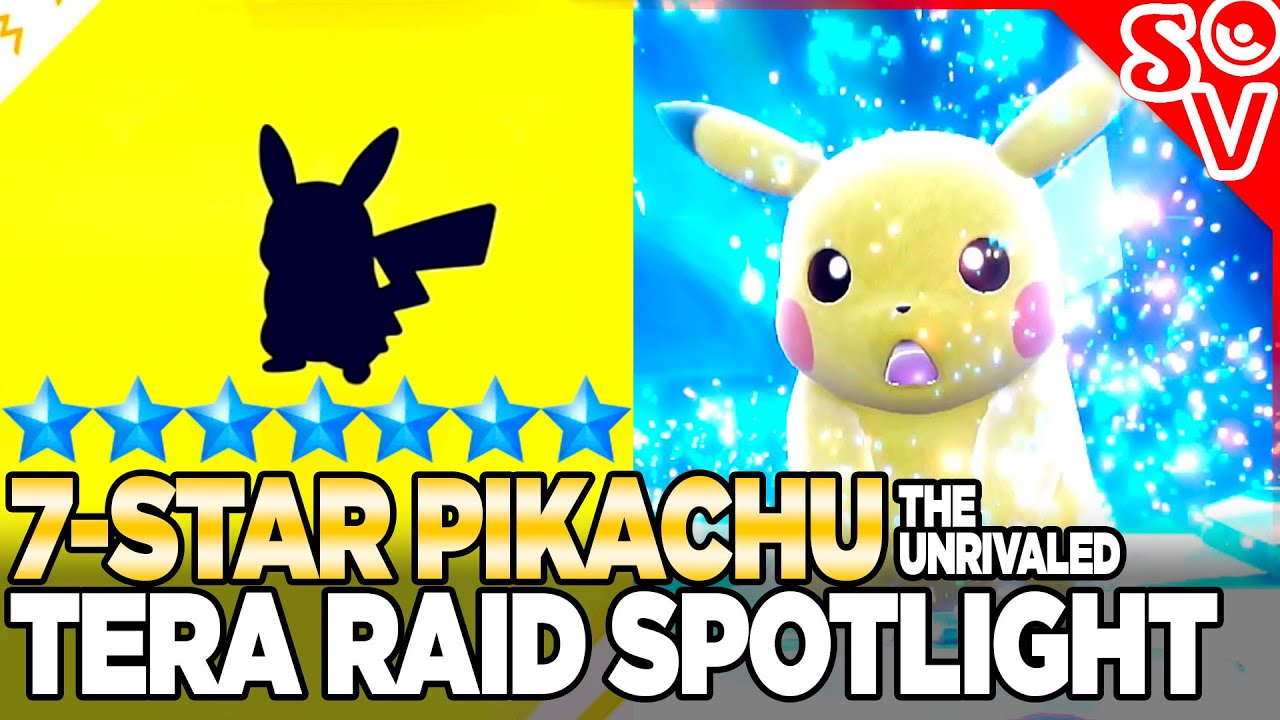 "7-Star Pikachu - Feb 23rd, 2023 OVER - Tera Raid Spotlight for Pokemon ...