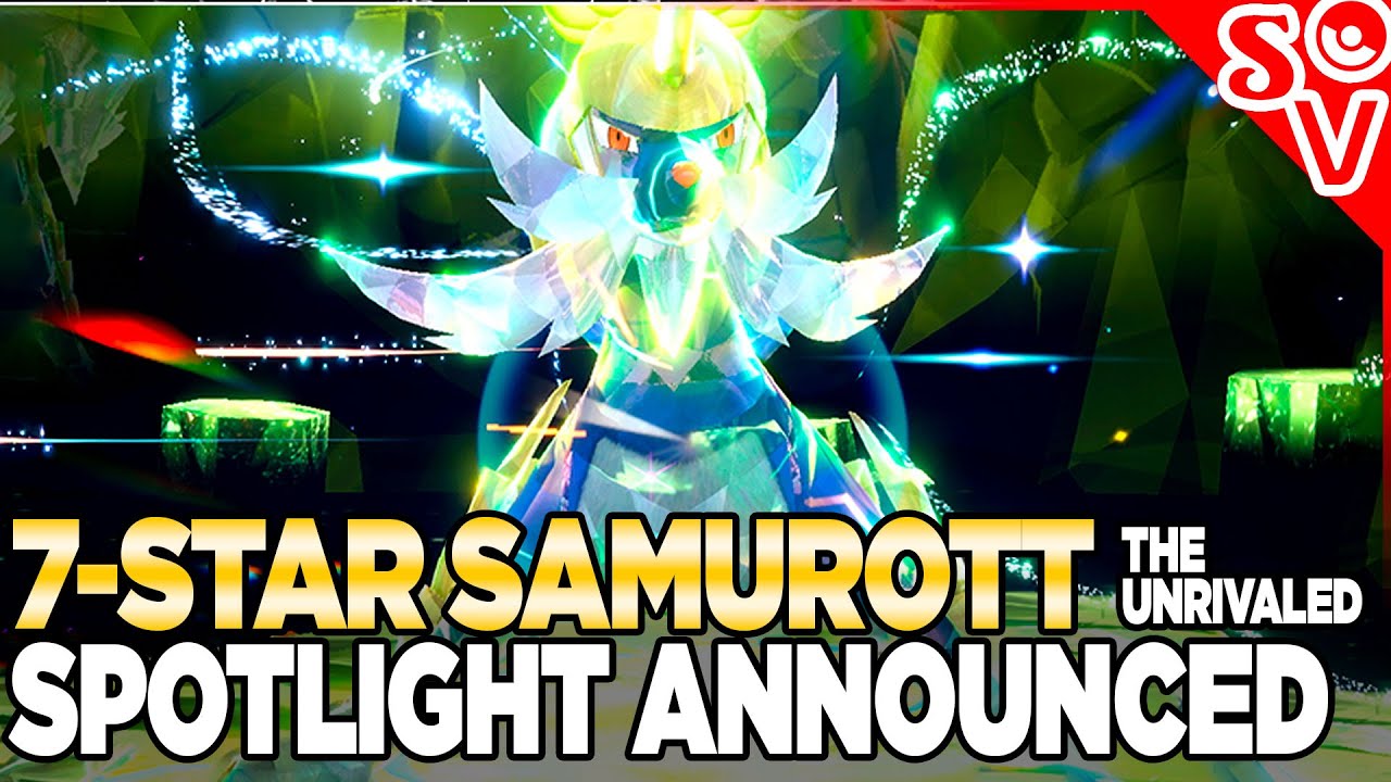 7-Star Samurott *OVER* Pokemon Scarlet and Violet