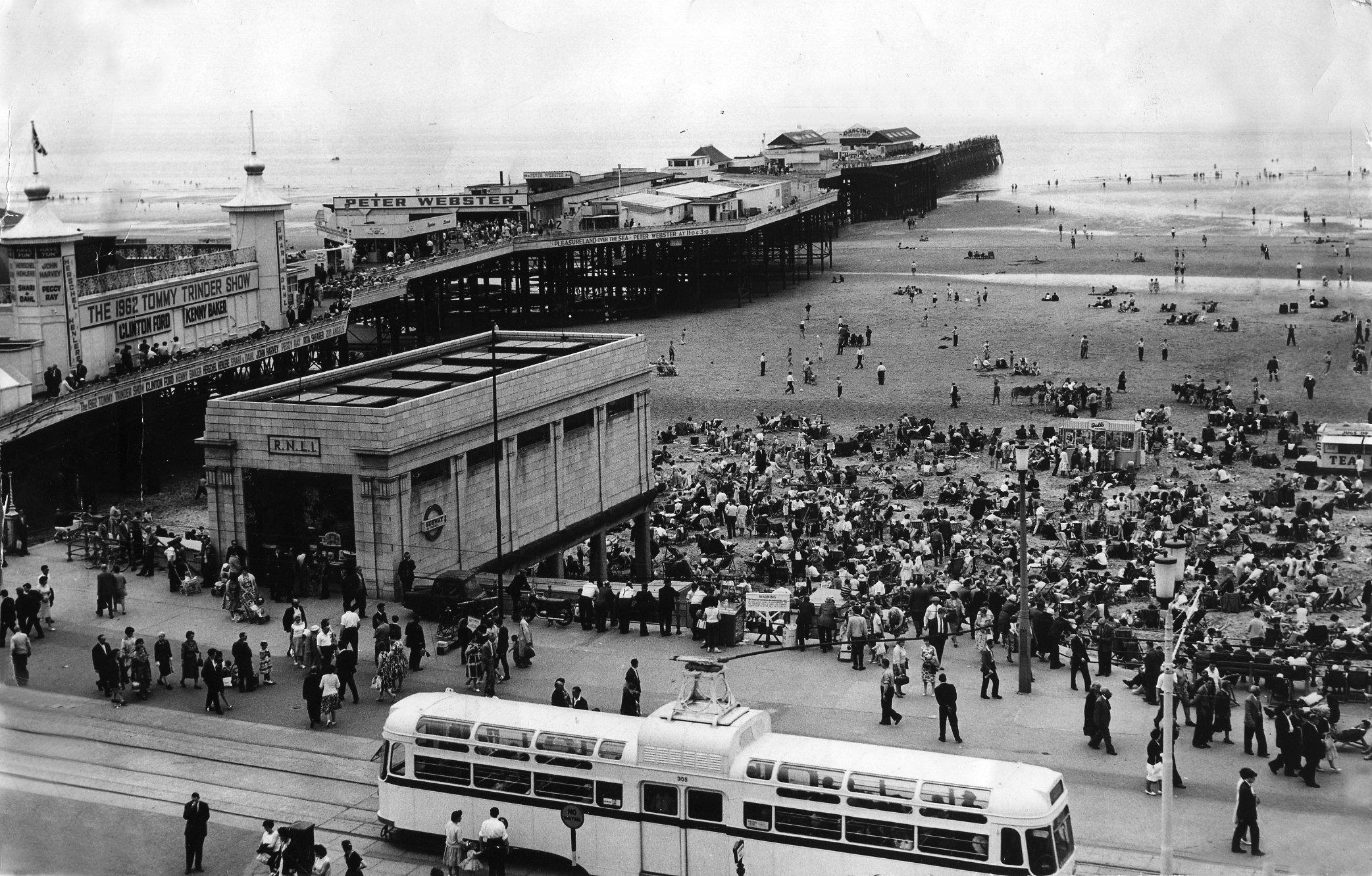 27 emotive pictures of Blackpool's much-loved beach and promenade and ...