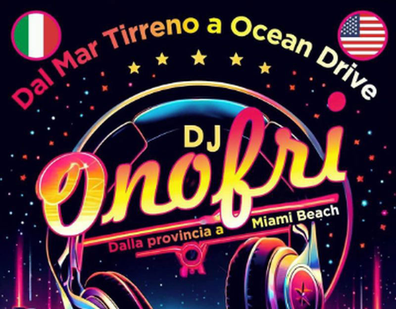 DJ Onofri si racconta nell’autobiografia “Dalla Provincia a Miami Beach” DJ Onofri si racconta nell’autobiografia “Dalla Provincia a Miami Beach”