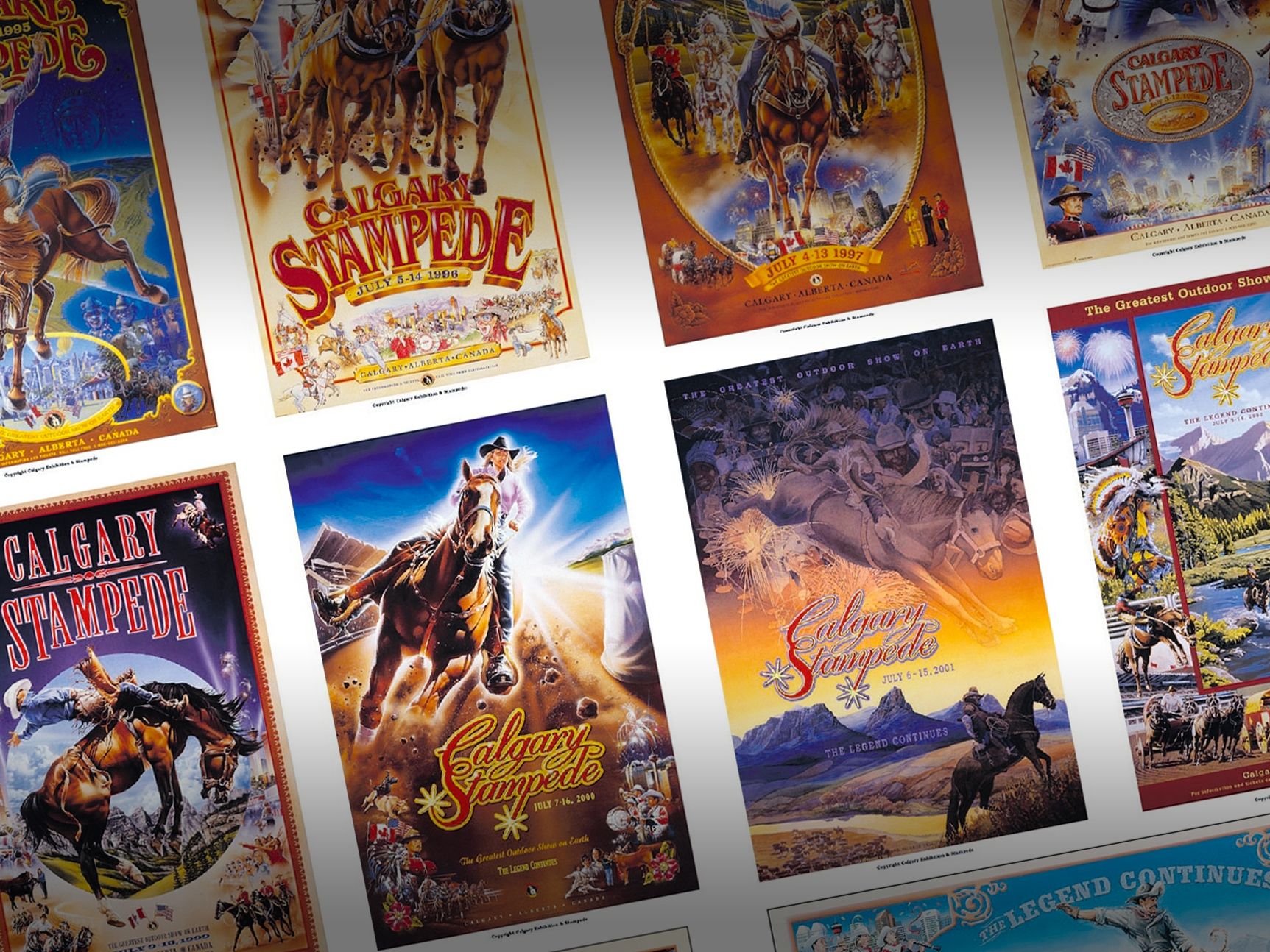 How have the Calgary Stampede posters changed? Here's a look back at ...