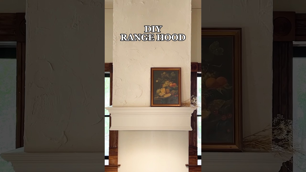 How to Build a DIY Range Hood for a Cottage Kitchen