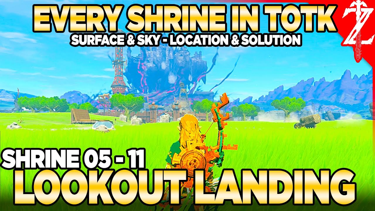 Every Shrine in Lookout Landing - Tears of the Kingdom Shrine Hunters 02